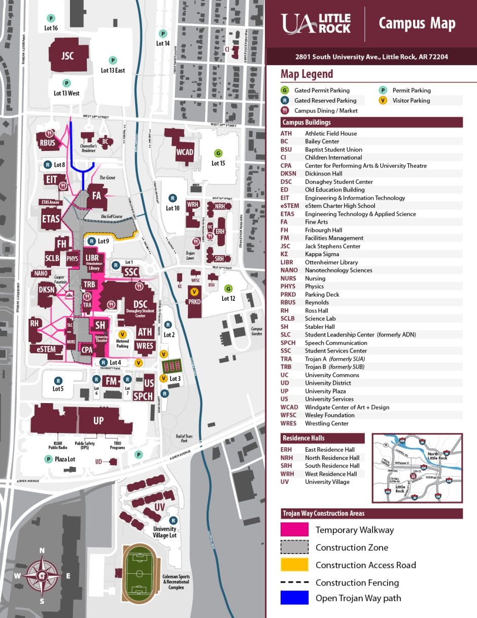 Campus Construction - Facilities Management - UA Little Rock