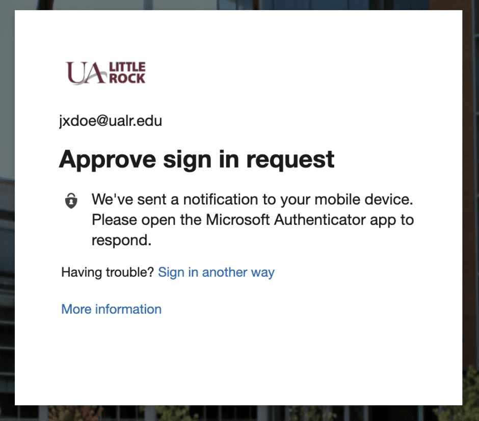 Multi-factor Authentication - Information Technology Services - UA ...