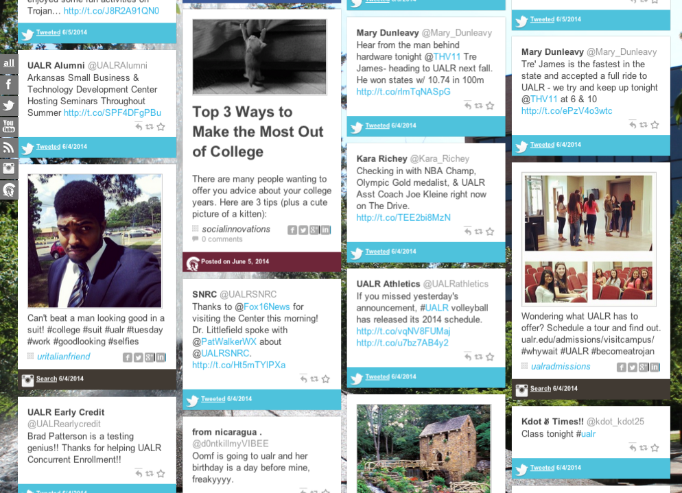 The Fountain, new social media hub for UALR, launches - University News ...