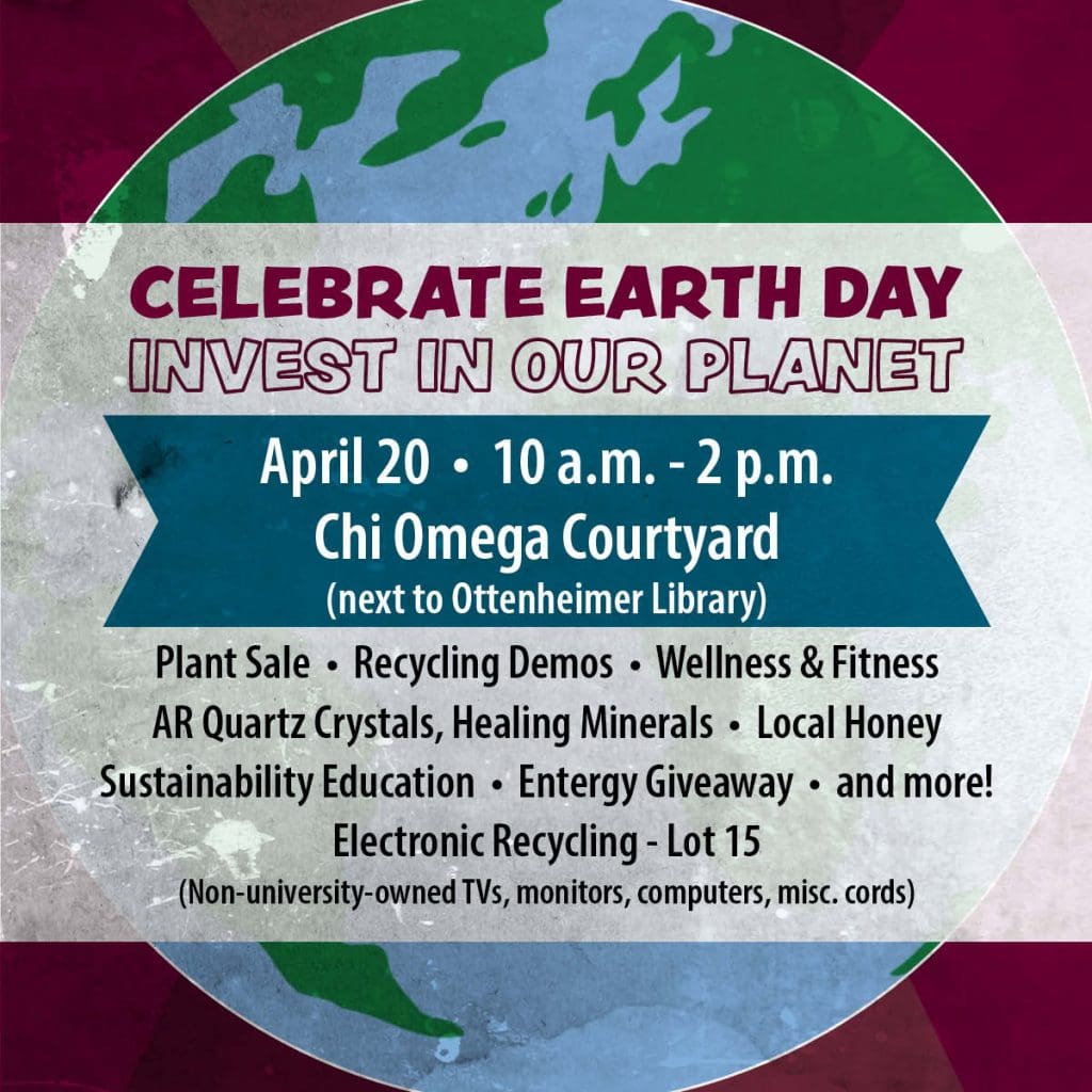 UA Little Rock to Celebrate Earth Day April 20 - News - UA Little Rock