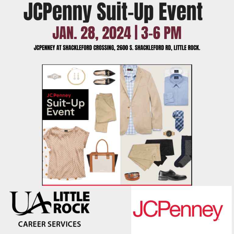JCPenney to Host Trojan Suit-Up Event for UA Little Rock Students ...