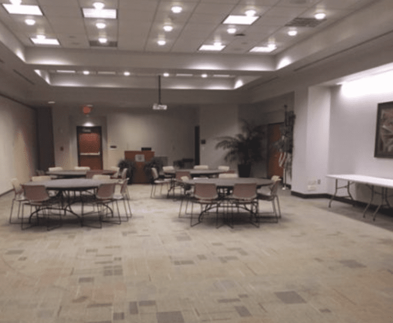 Available Rooms and Setups - Donaghey Student Center - UA Little Rock