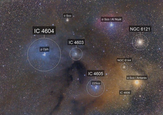 August 2019 Feature - Rho Ophiuchi Cloud Complex - University ...