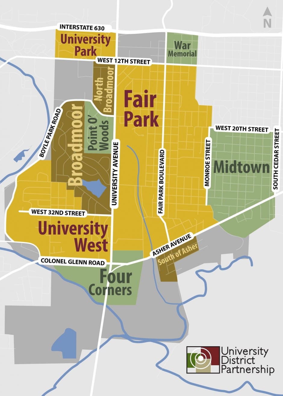 Neighborhoods - University District Partnership - UA Little Rock