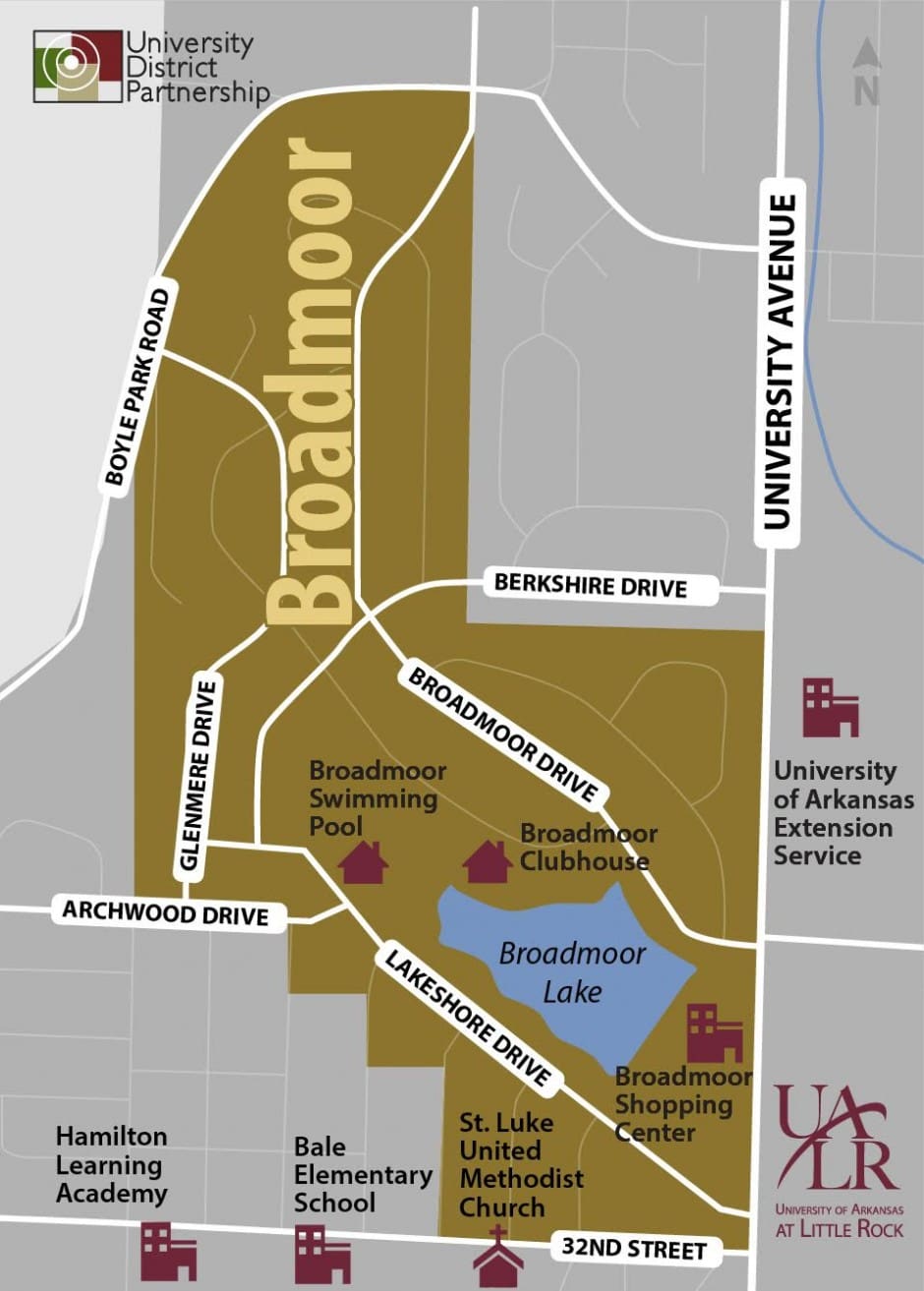 Broadmoor - University District Partnership - UA Little Rock