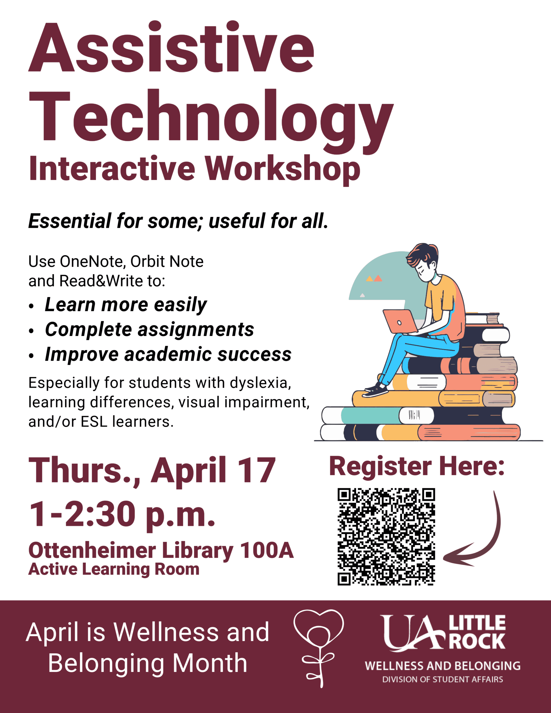 Assistive Technology Interactive Workshop - UA Little Rock - UA Little Rock