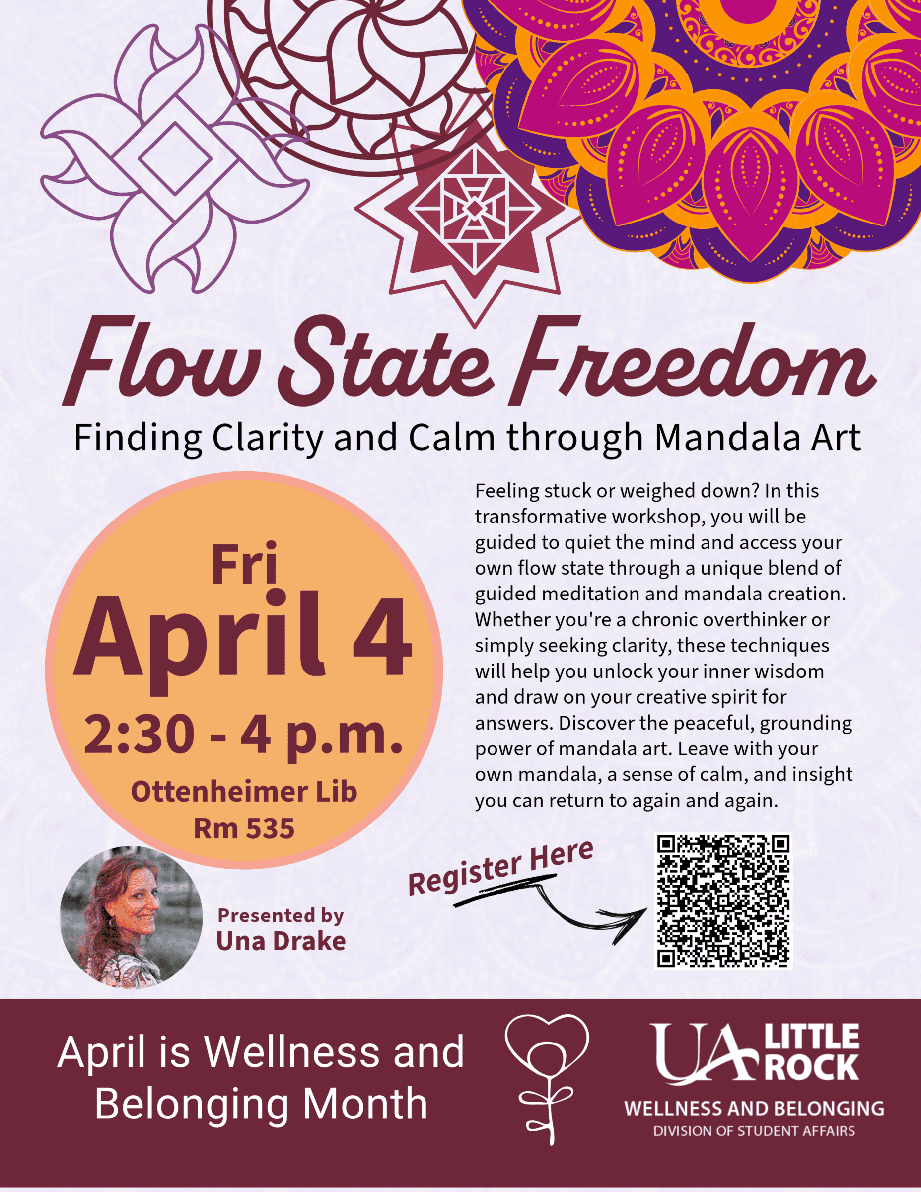 Flow State Freedom: Finding Clarity and Calm through Mandala Art - UA ...