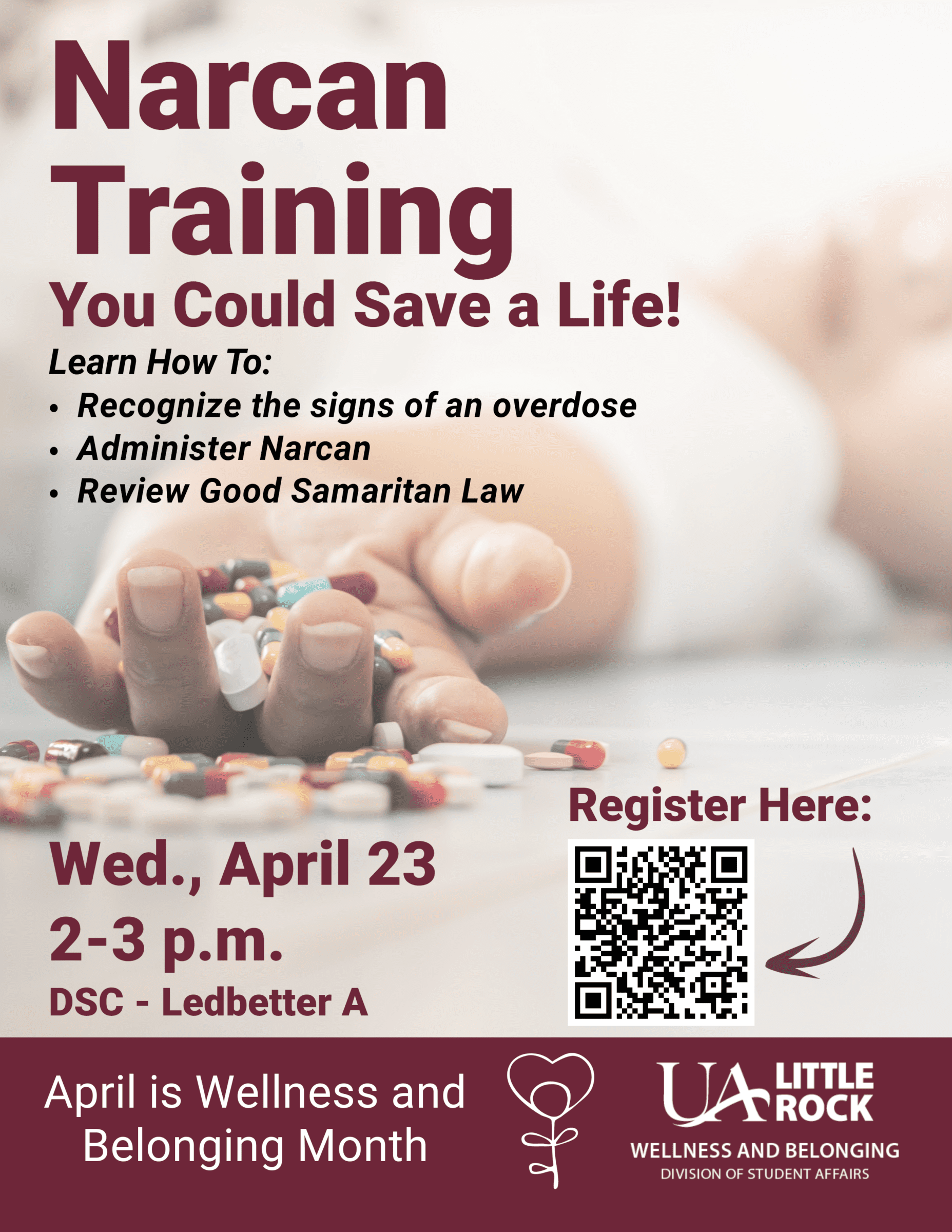 Narcan Training - UA Little Rock - UA Little Rock