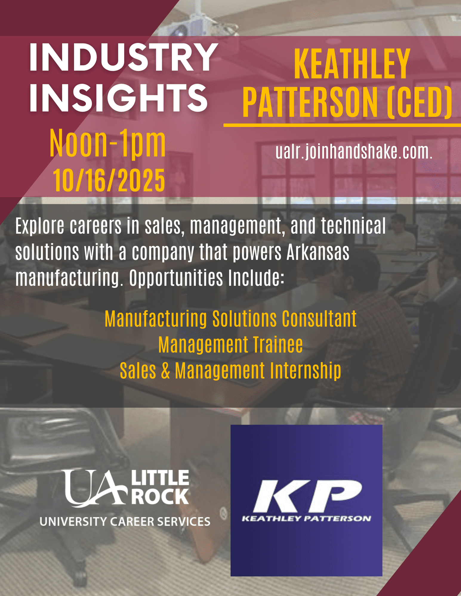 Industry Insights with Keathley Patterson (CED) - UA Little Rock - UA ...